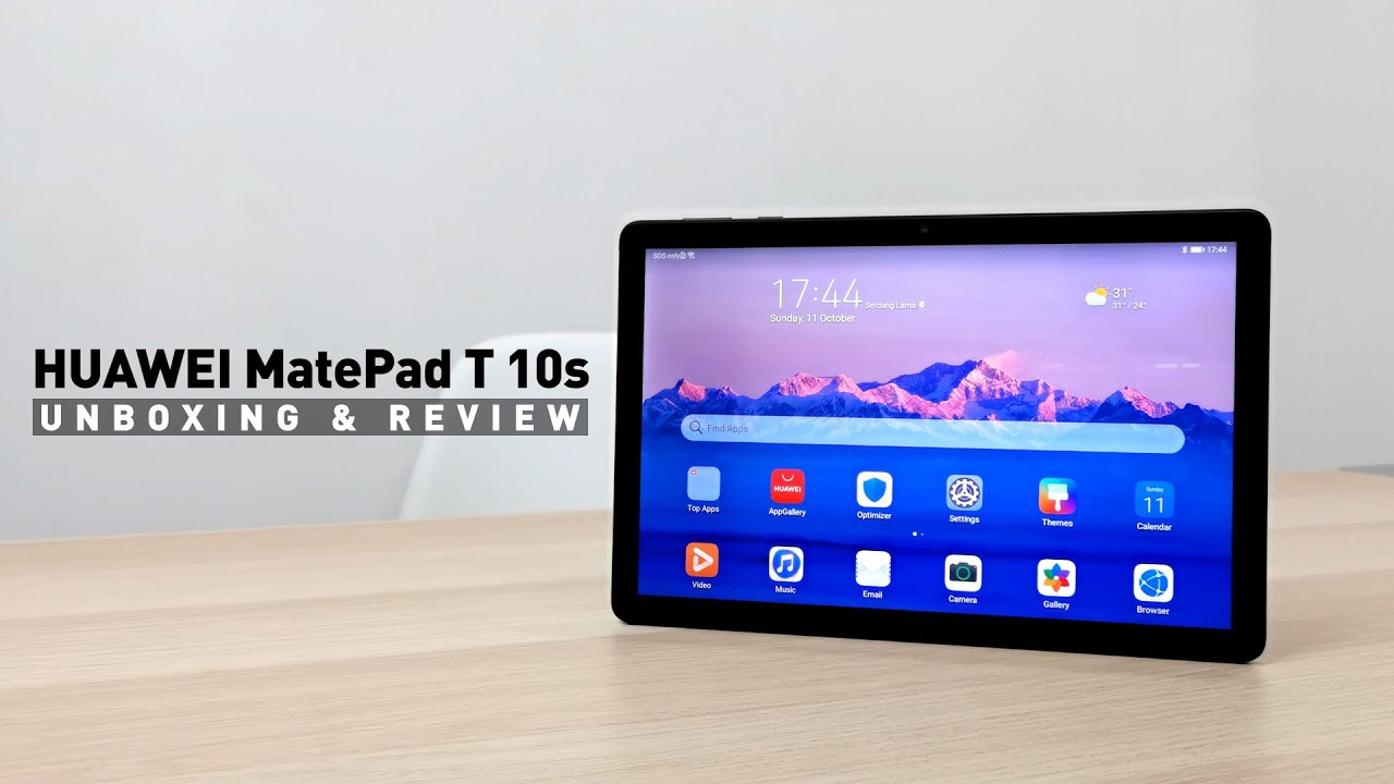 HUAWEI MatePad T 10s Unboxing & Review - YouTube