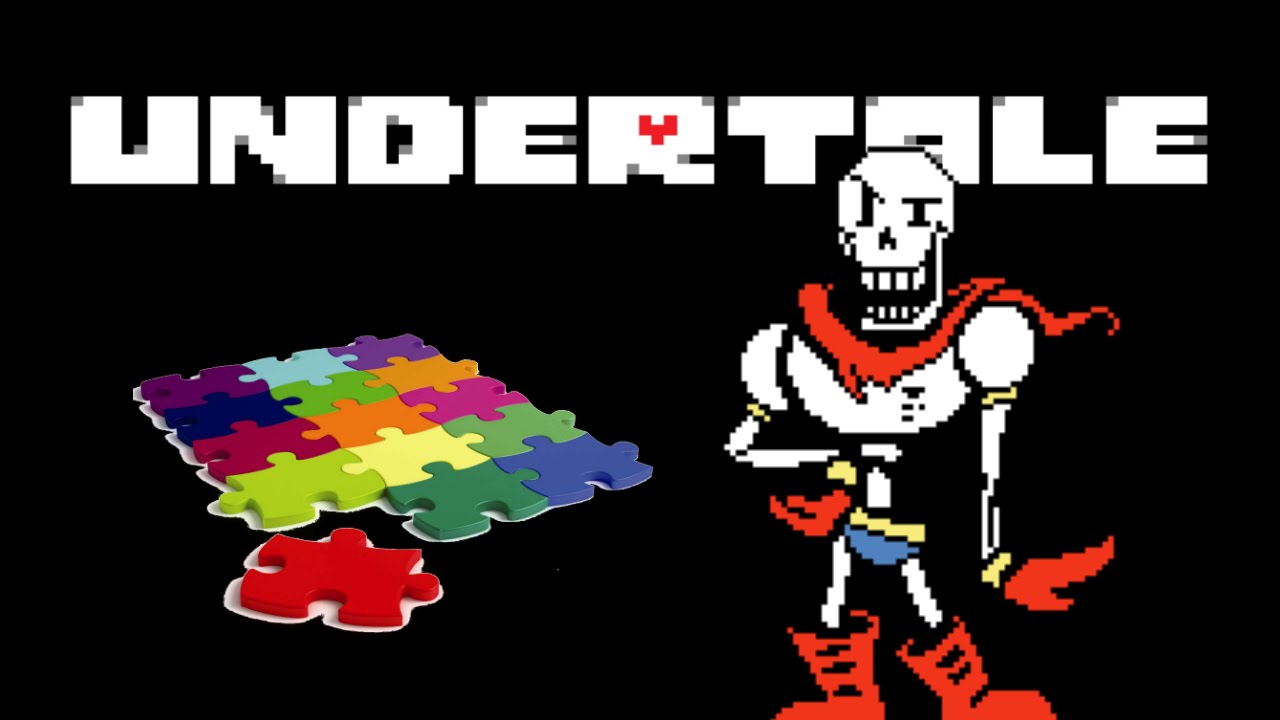 Undertale - Papyrus's Puzzles [5] - YouTube