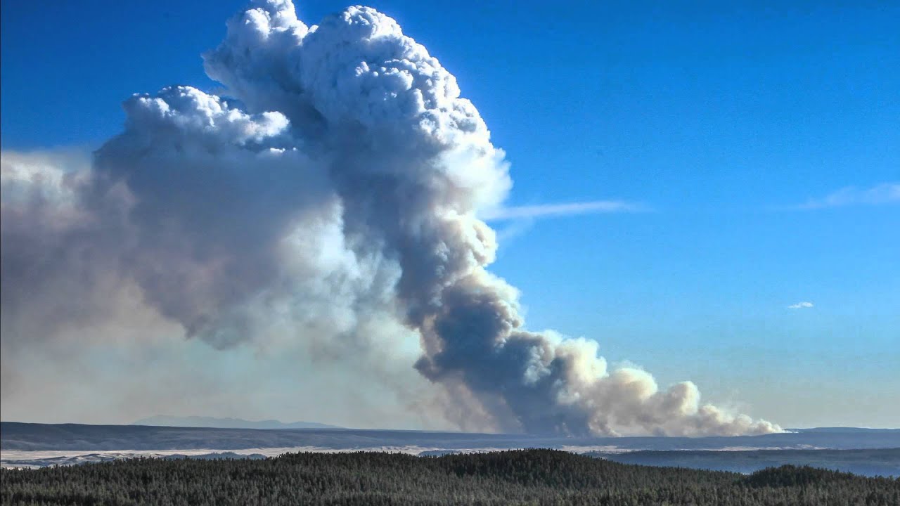 Spruce Fire Time-lapse - YouTube