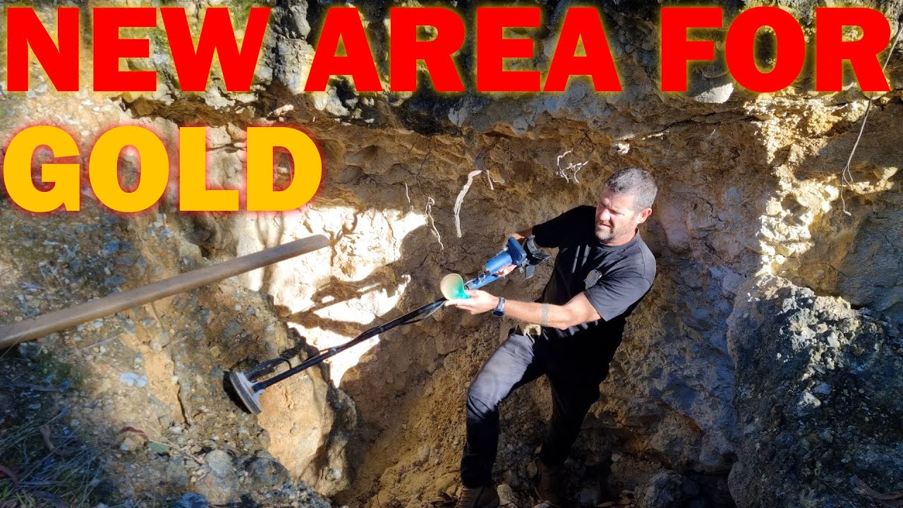 PROSPECTING a NEW AREA for GOLD - YouTube