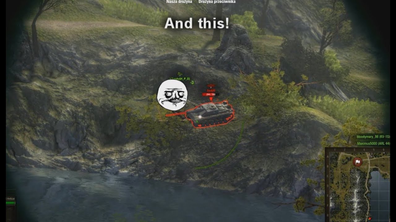 World of Tanks - Epic artillery fail - YouTube