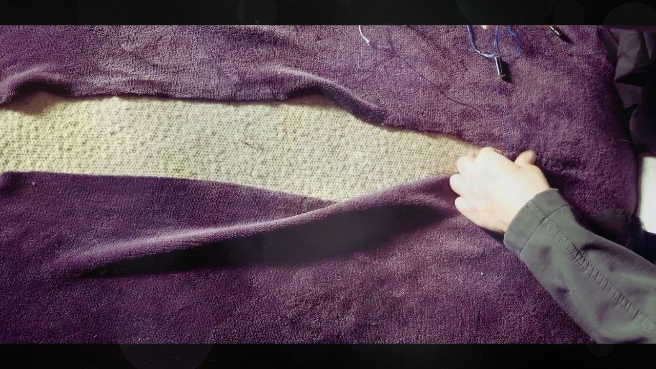 DIY Blanket Repair: Embroidery to the Rescue (vlog) - YouTube