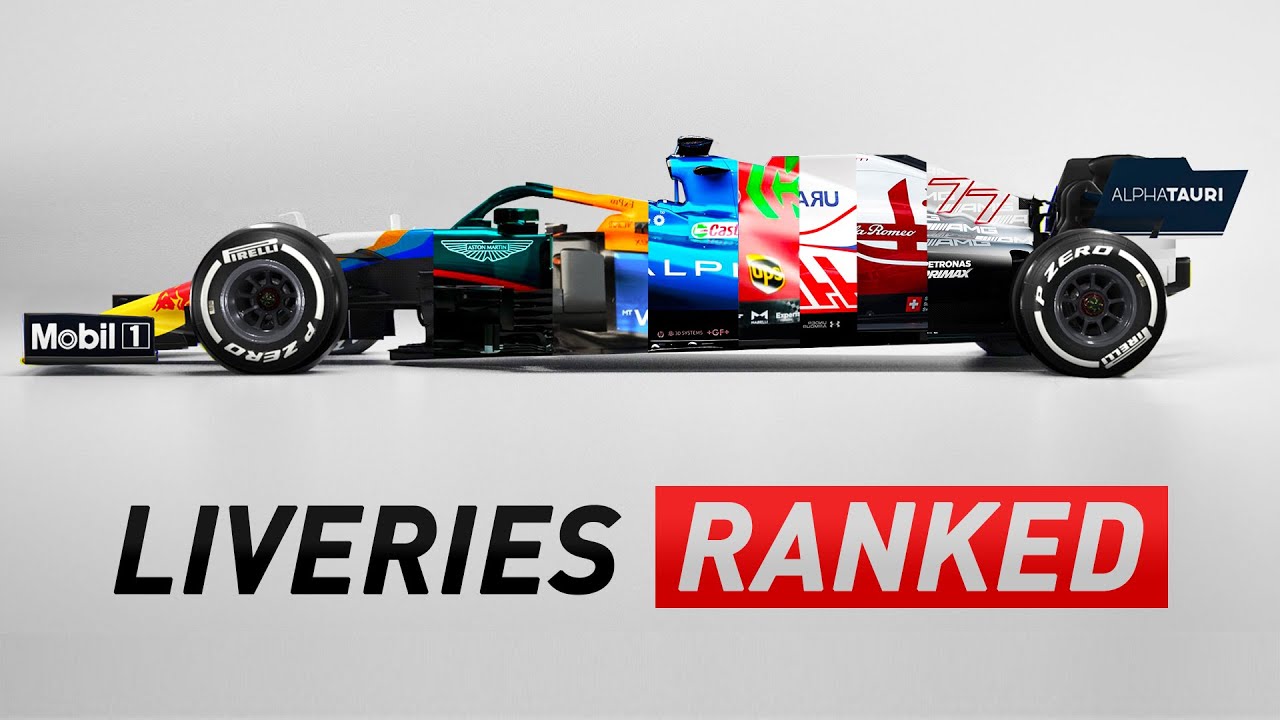 2021 Liveries Ranked from Worst to Best - YouTube