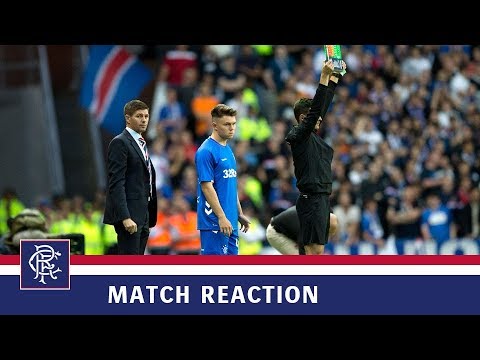 REACTION | Glenn Middleton | Rangers 2-0 FC Shkupi - YouTube