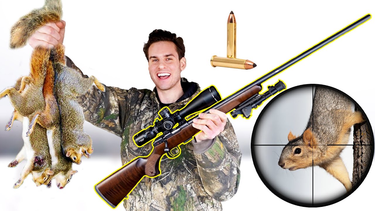 Small Game Hunting with .22MAG! (Scope Cam) - YouTube