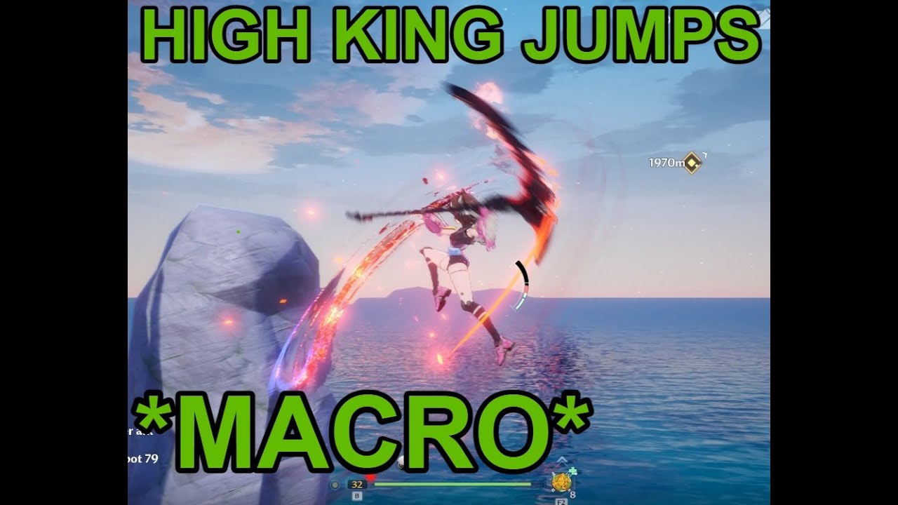 Tower of fantasy - King High Jumps *MACRO* (Razer & Logitech) - YouTube