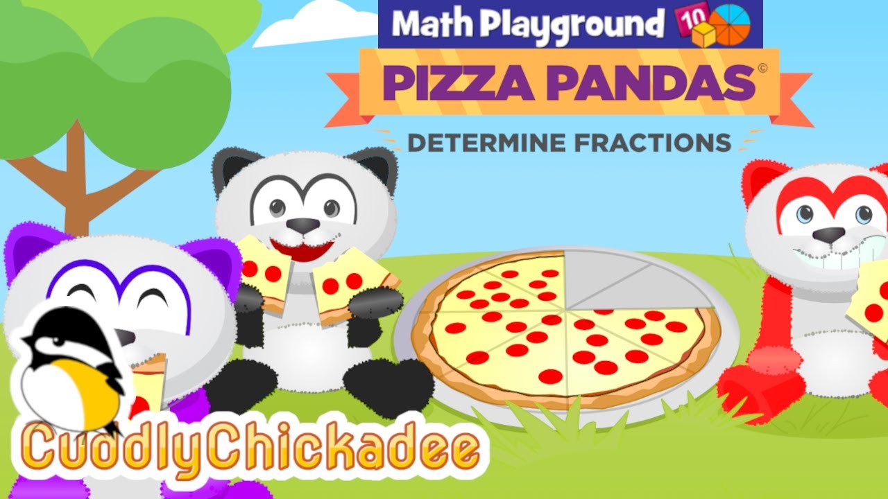 Math Playground Pizza Pandas How Many Fractions Can You Identify Math Playground Pizza Pandas How Many Fractions Can You Identify