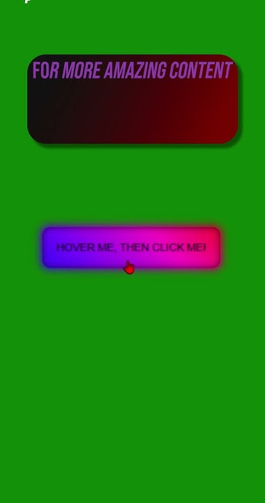 Buttons Html And Css Glowing Rainbow Button Amazing Html Css Glowing Effect Button Youtube