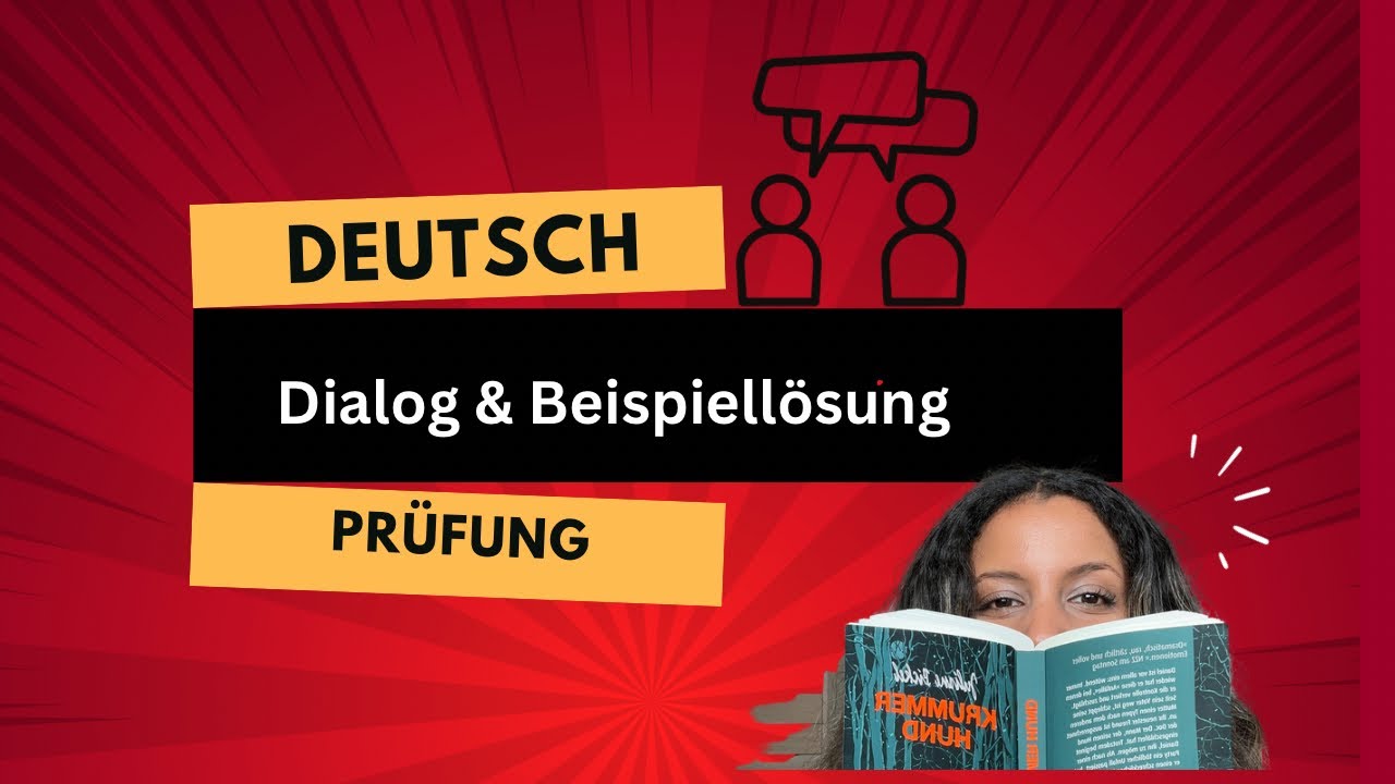 Schreibaufgabe zum Dialog aus der Lektüre "Krummer Hund" von Juliane ...