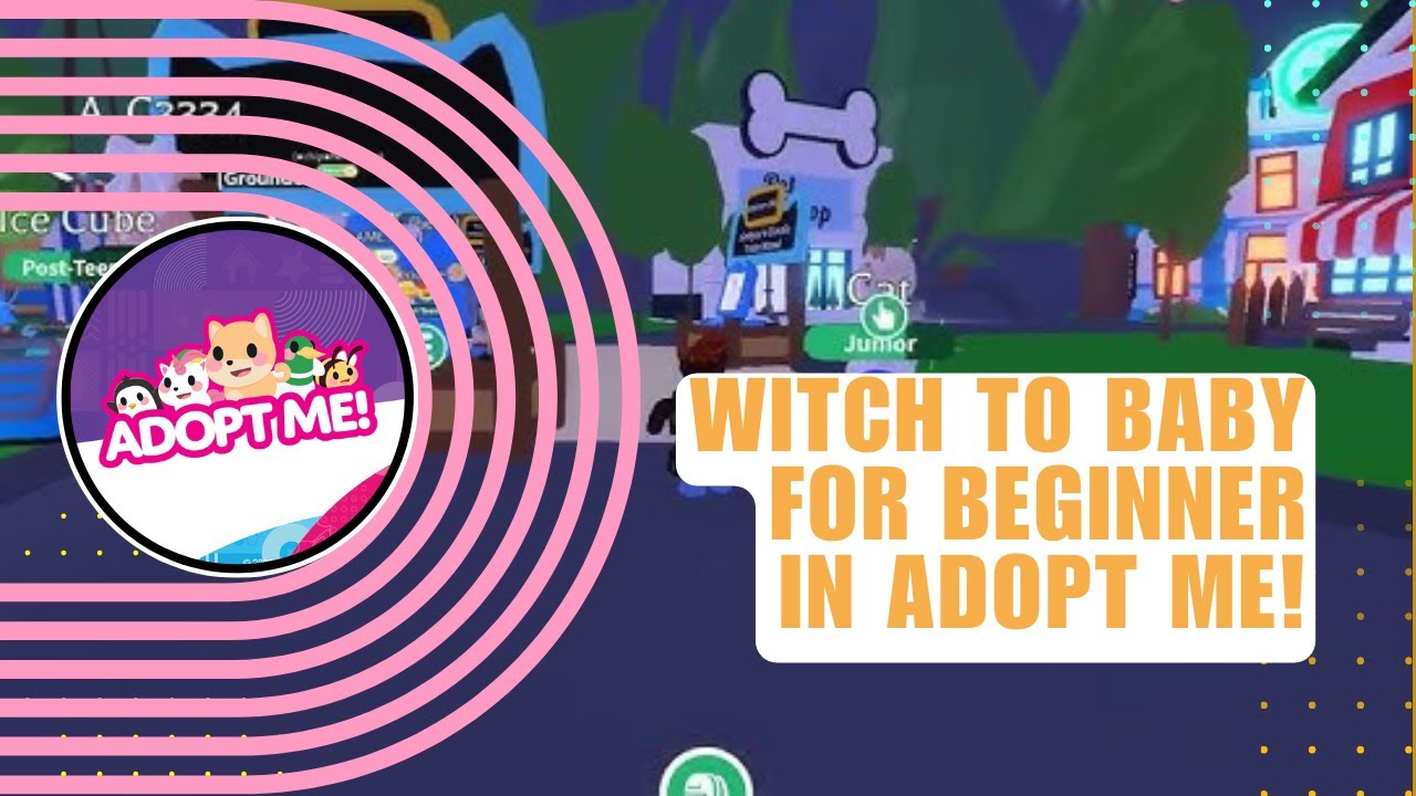 How to Switch To Baby for Beginner in Adopt Me! - YouTube