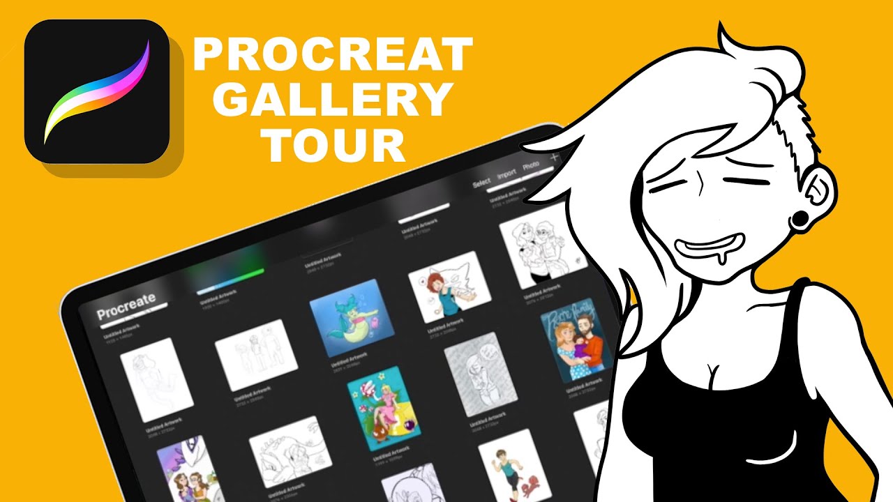 Procreate Gallery Tour - iPad Pro - YouTube
