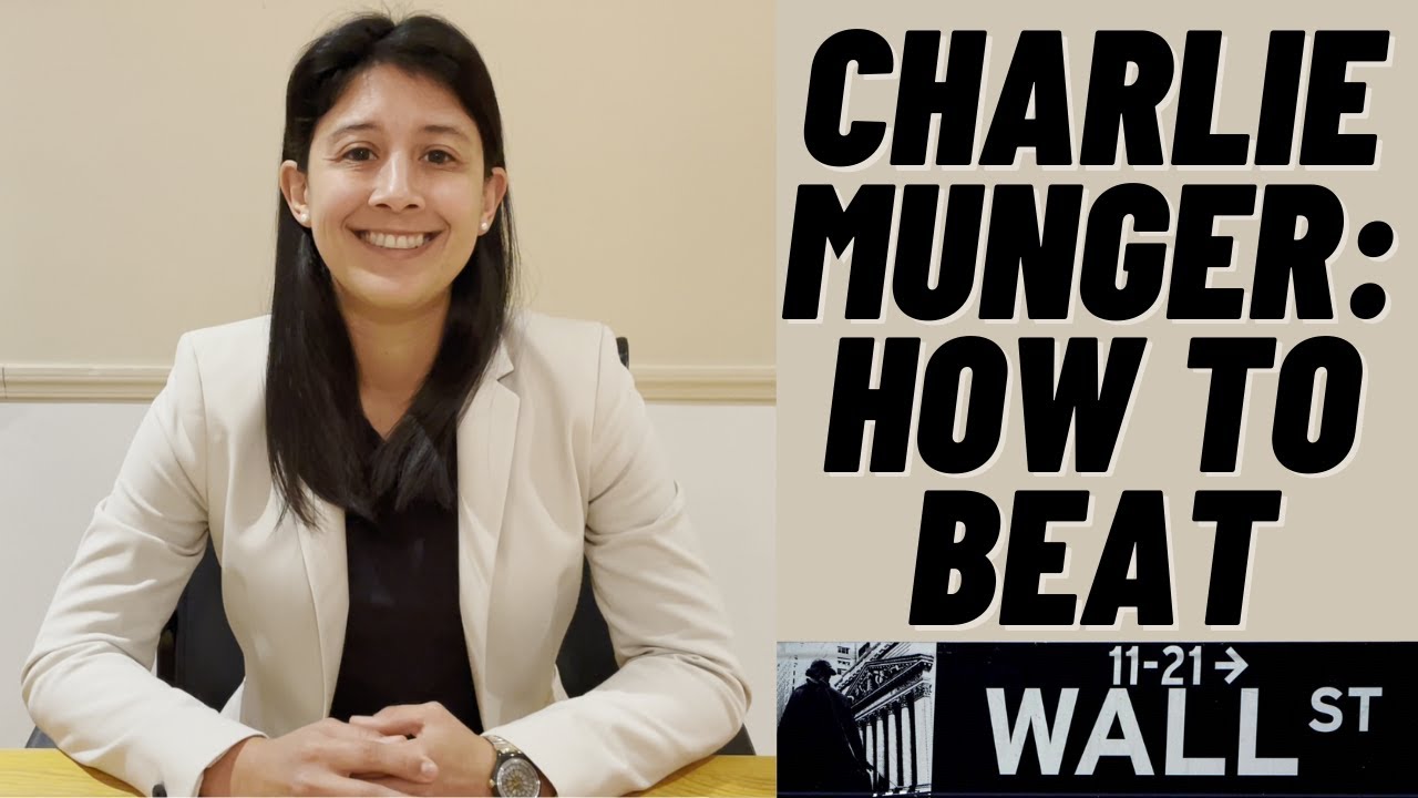 Charlie Munger On How To Outperform Wall Street Investors - YouTube