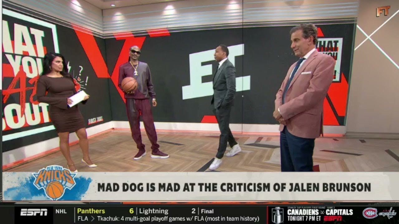 FIRST TAKE | Stephen A. & Snoop Dogg Strong Reaction: Mad Dog Is Mad at ...