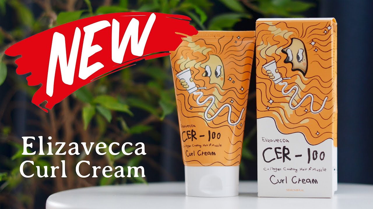 Крем для кудрявых волос Elizavecca Curl Cream распаковка - YouTube