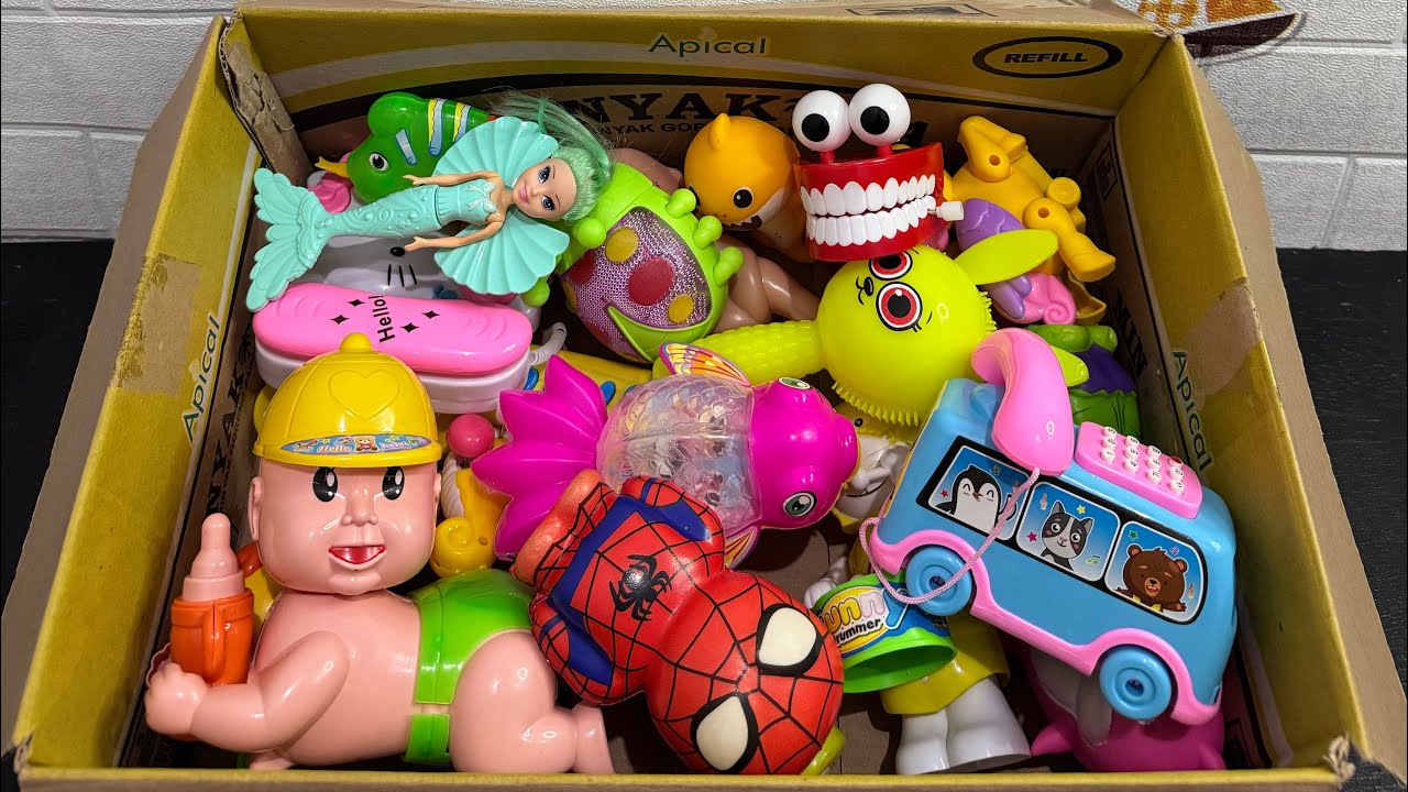 4:08 Minutes Satisfying Doll Set Unbox – Royal Toys, Swing, Slide ...
