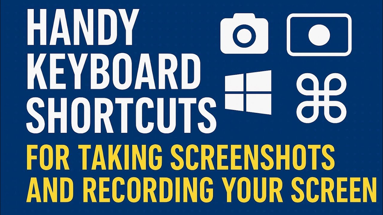 Windows & Mac Screen Capture: Must-Know Shortcuts for Screenshots ...