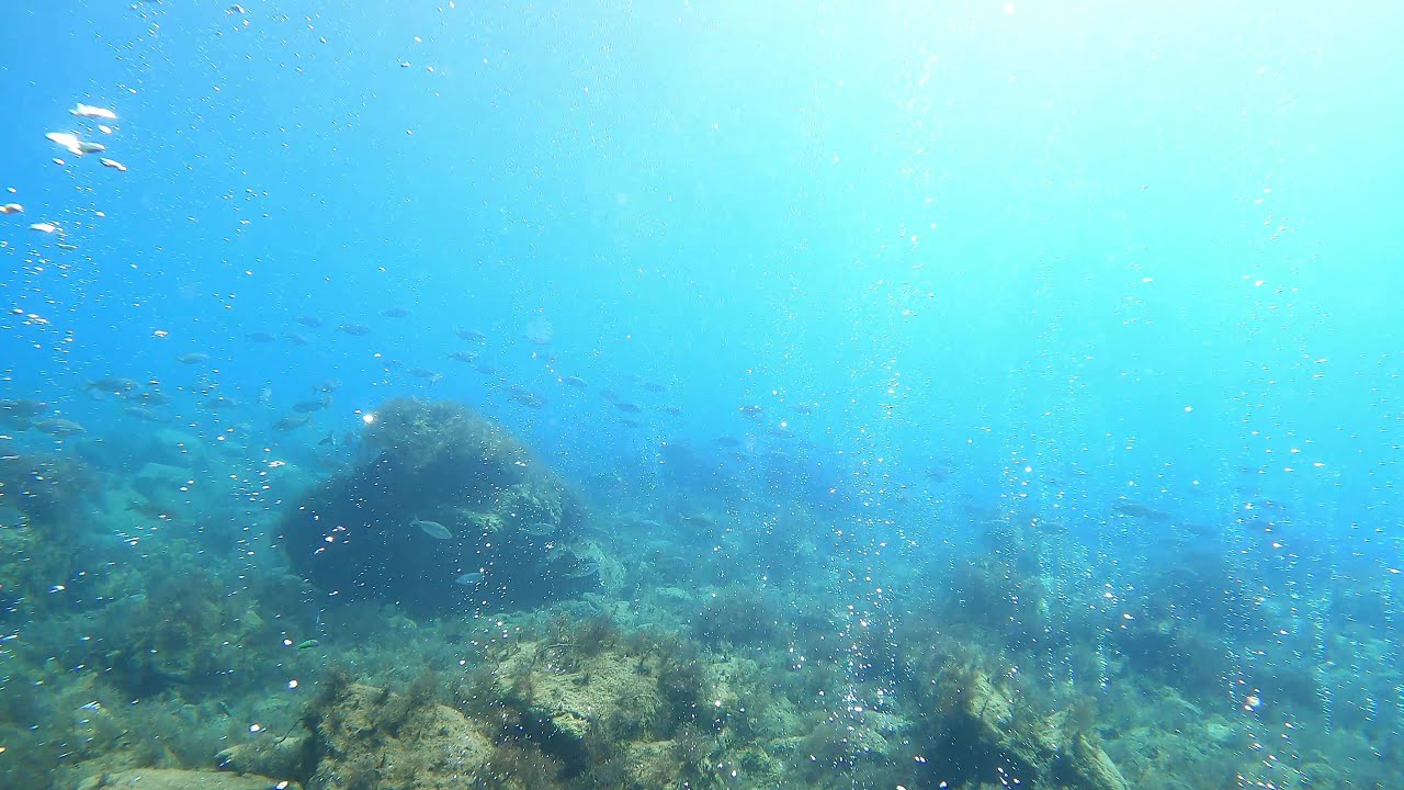 Diving on Kos, Greece ( Bubble Reef and Gyali) natural whirlpool over ...