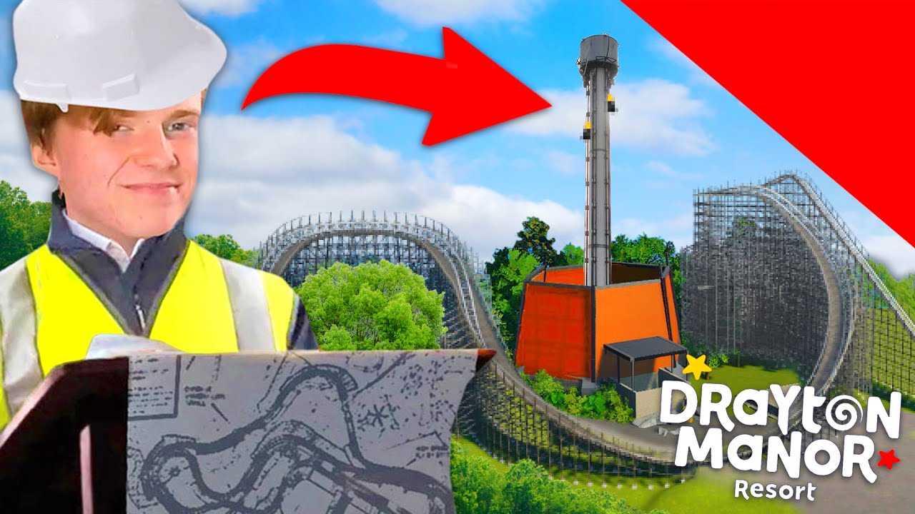 Building A NEW COASTER at Drayton Manor! - YouTube