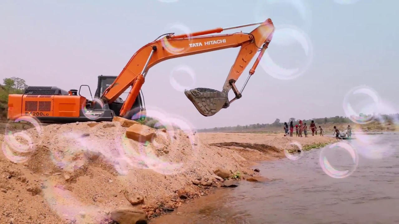 Bulldozer Amazing_Work || Powerful Engine # Crossing River !! - YouTube