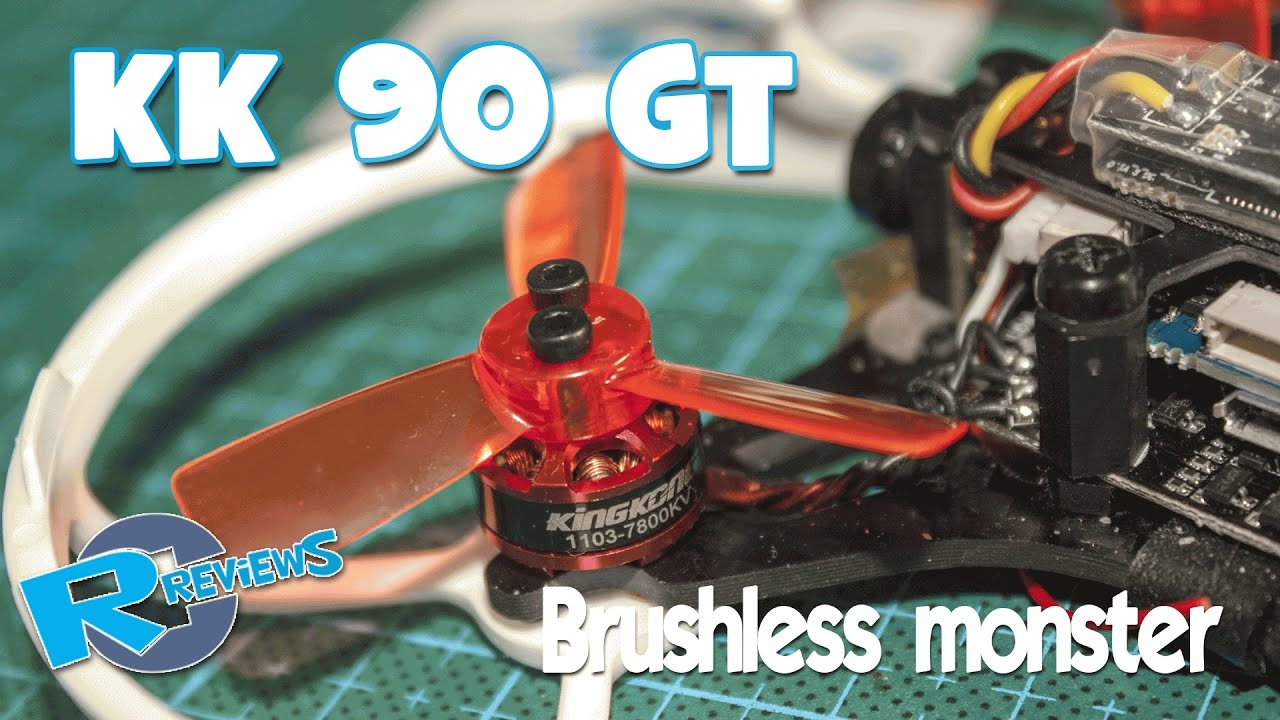 KingKong 90GT - super micro brushless monster for races - YouTube