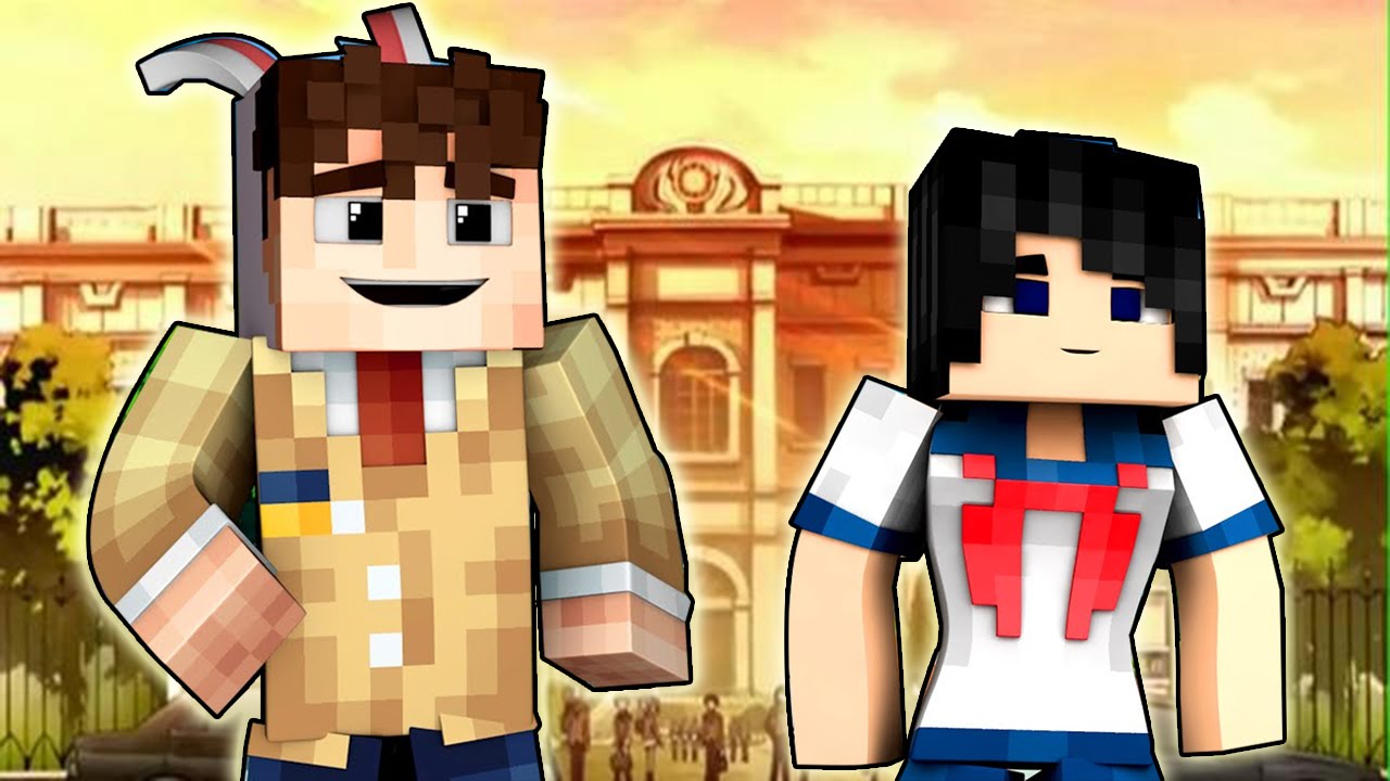 Samgladiator Yandere High School - FIRST DAY! (Minecraft Roleplay) #1 ...