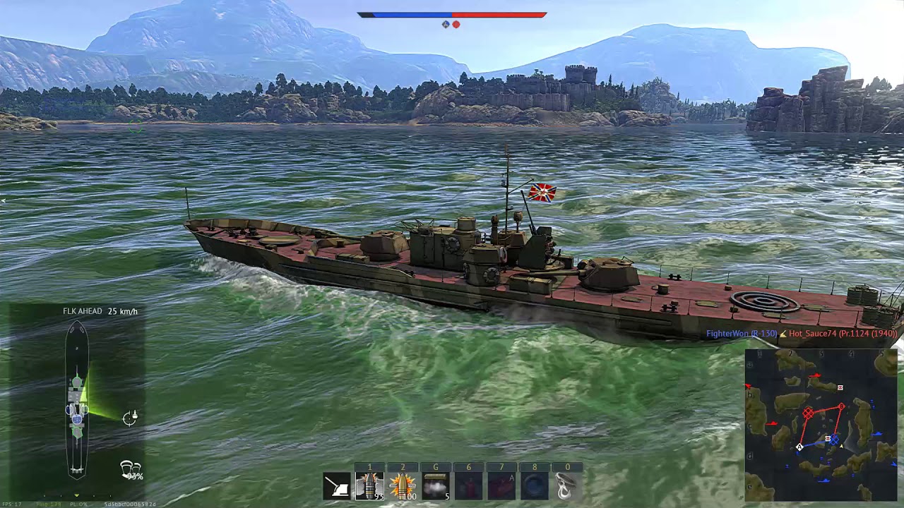 Soviet Navy MBK pr.186 (MK-85)Premium ( War Thunder Naval Ships ) - YouTube