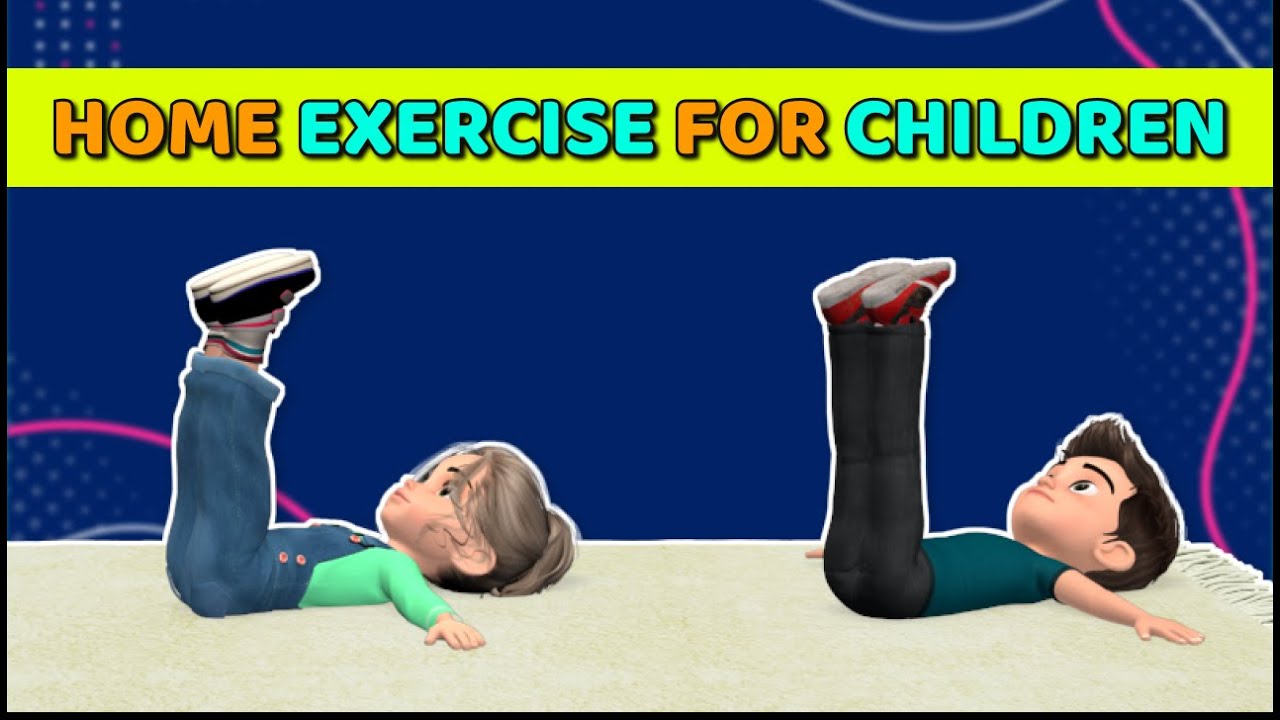 HOME EXERCISE FOR CHILDREN: ABDOMINAL WORKOUT - YouTube