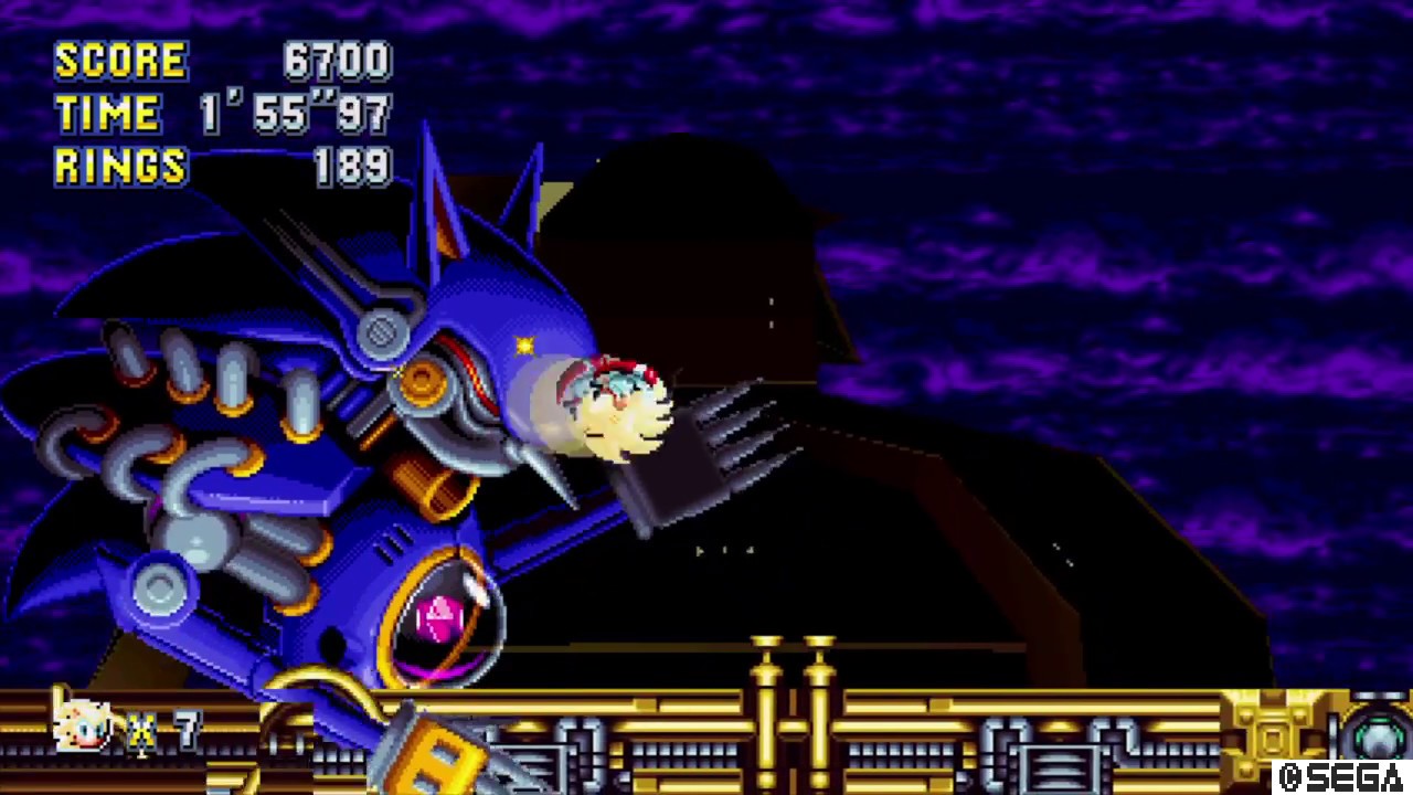 Sonic Mania - How to beat Metal Sonic while Super - YouTube