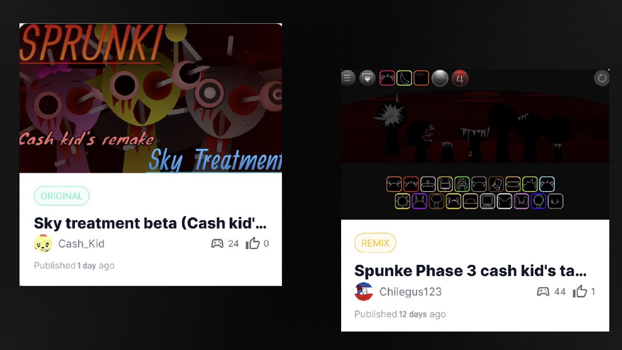 2 Sprunki mods and mixes with one video (links in description) - YouTube