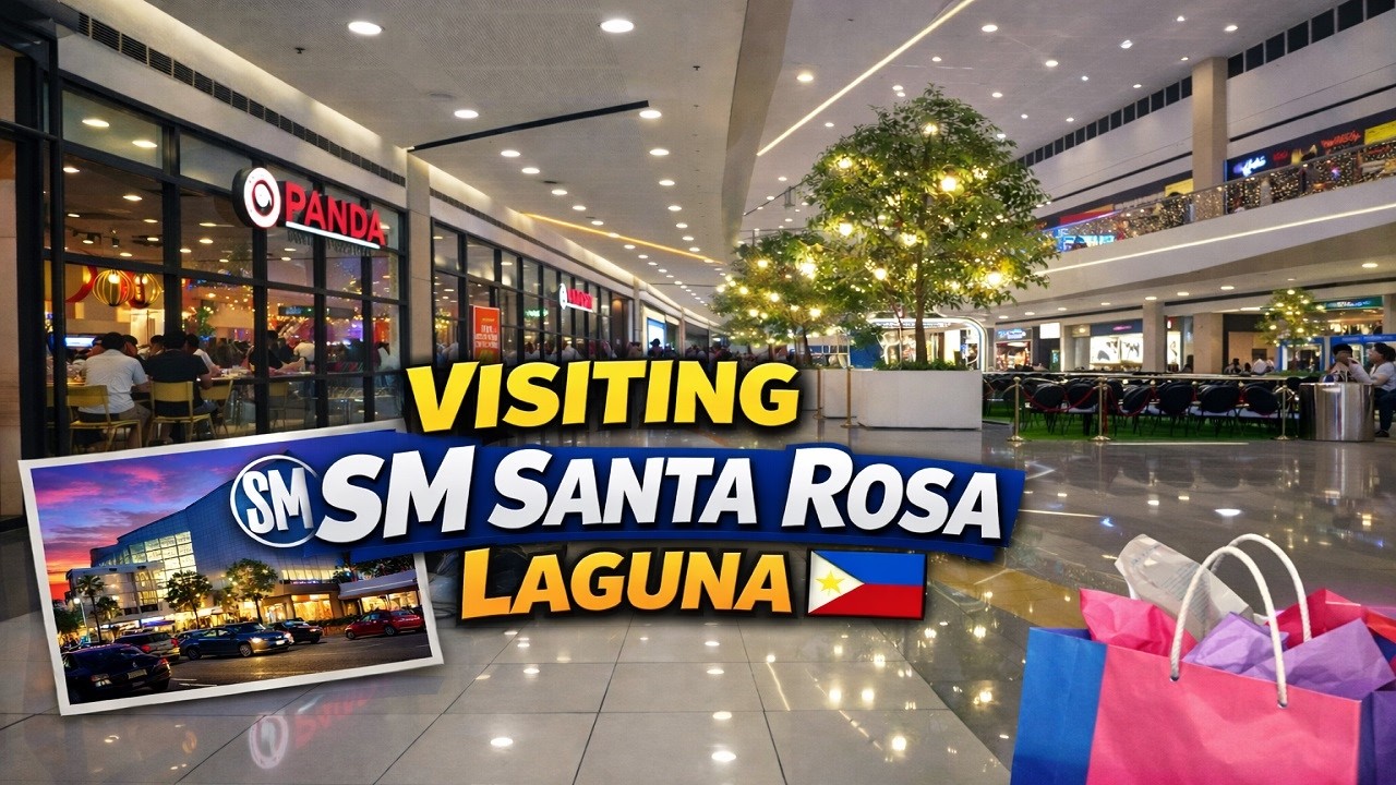 SM Santa Rosa Laguna Walkthrough | Philippines Mall Visit - YouTube