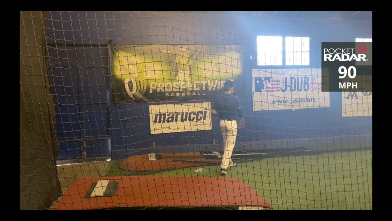Stephen Kwak Scrimmage Video 90mph - YouTube