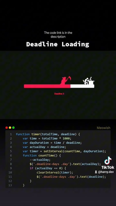 Miss the deadline, and you’re dead.#programming #animation # ...