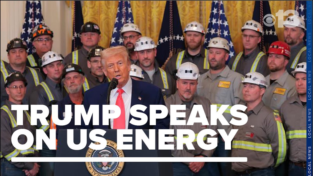 President Trump speaking on boosting US energy: 'I call it beautiful ...