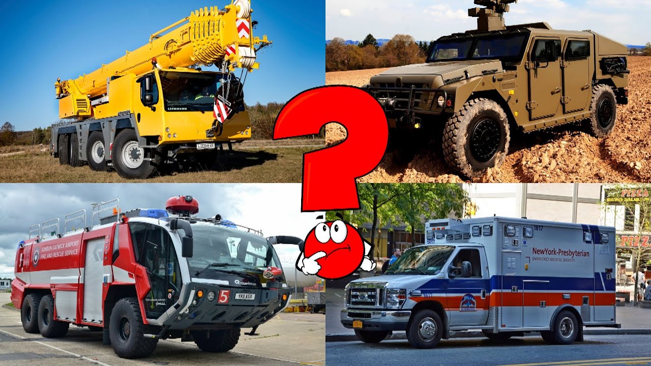 City Vehicles for Toddlers – Learn About Urban Transport! - YouTube