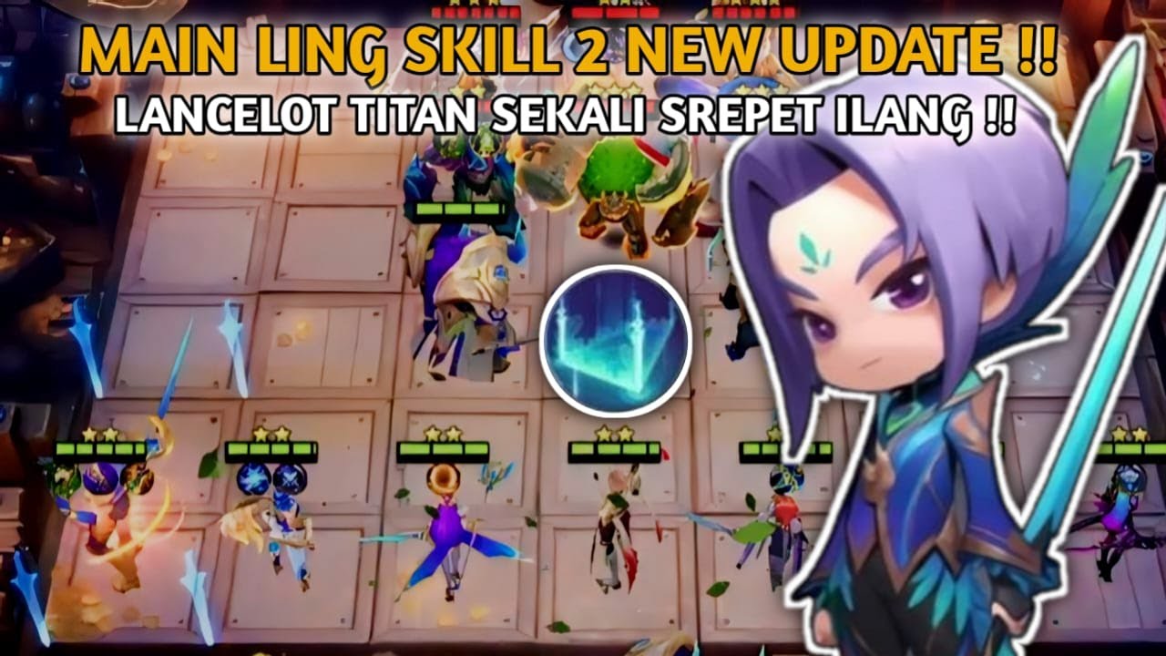 COMBO MUDAH MENANG PAKAI COMMANDER LING SKILL 2 | HYPER LANCELOT ...