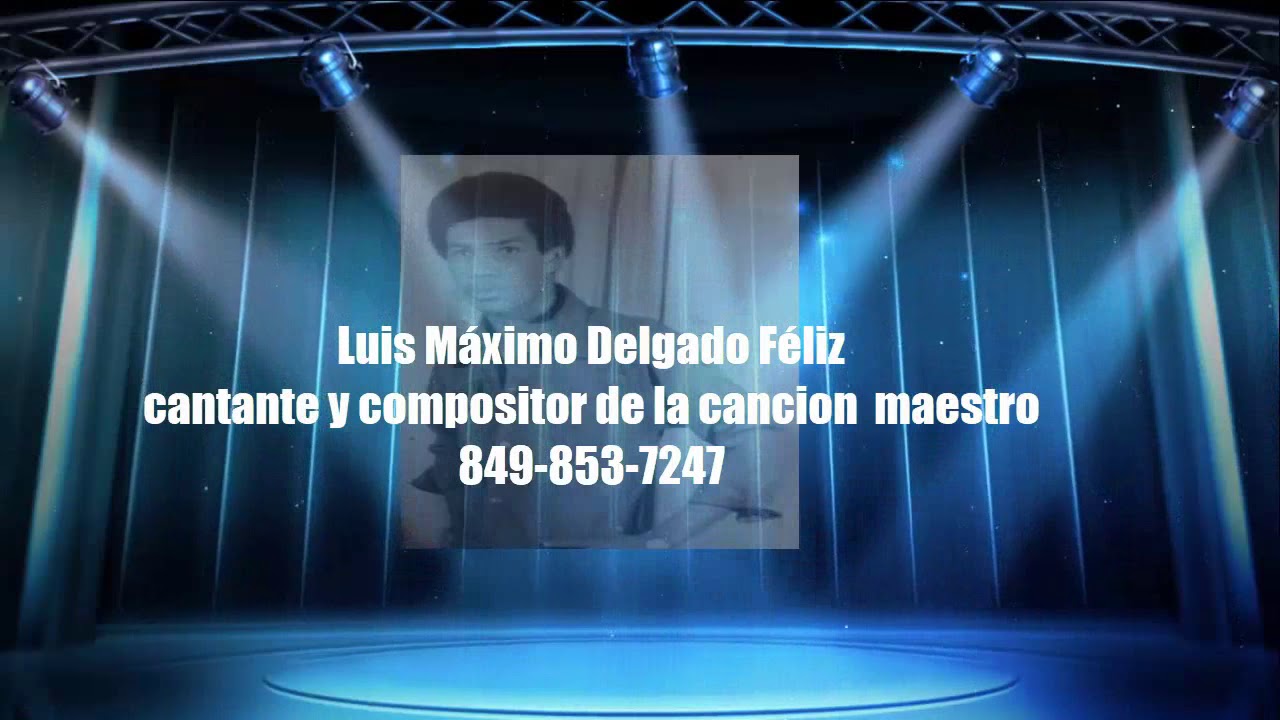 Tema. Maestro. Luís Máximo vídeo. - YouTube