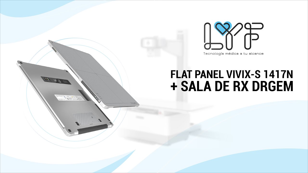 Flat panel VIEWORKS VIVIX-S 1417N + Sala de Rayos X DRGEM - YouTube