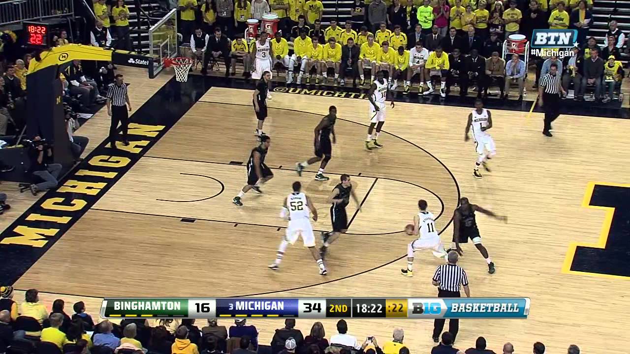 Jordan Morgan 2-Handed Dunk - YouTube
