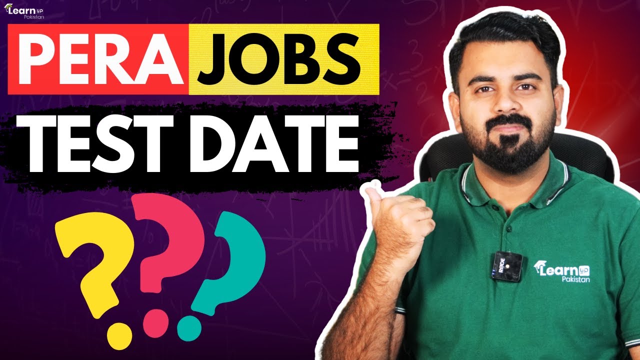PERA JOBS 2025 TEST DATE | HOW TO PREPARE FOR PERA JOBS | LEARNUP ...