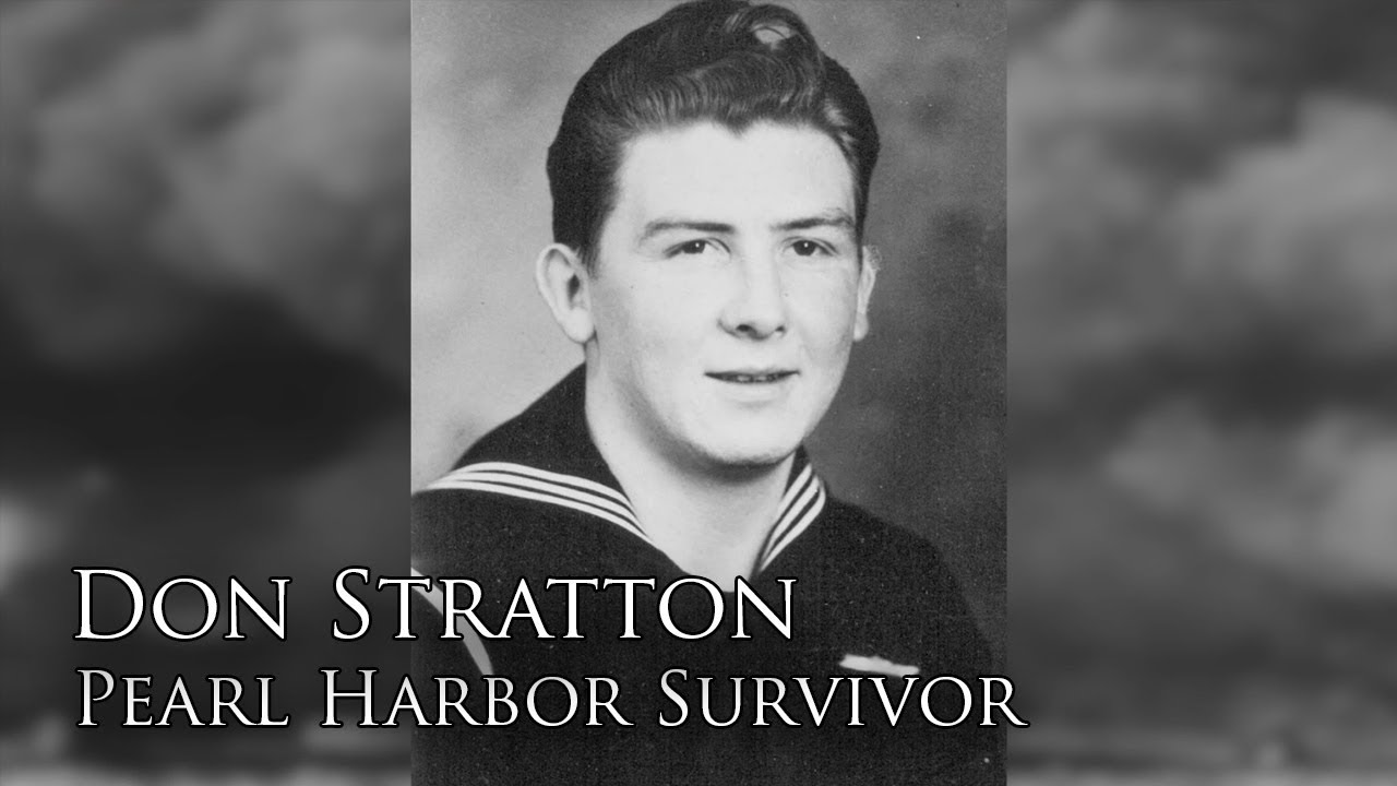 Don Stratton, Pearl Harbor Survivor - YouTube