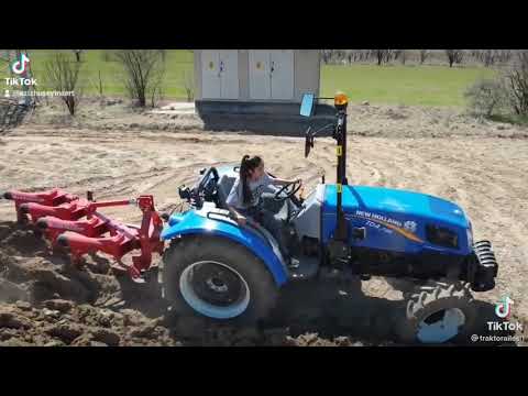 New Holland TD4.78B pulluk performansı