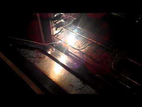 Fire - Oven element caught fire - YouTube