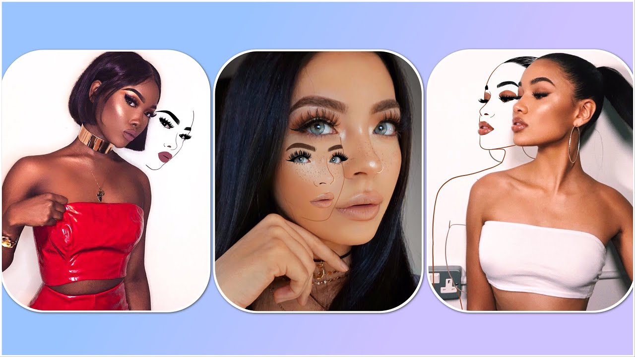 Trendy Outlines On Adobe Draw - YouTube