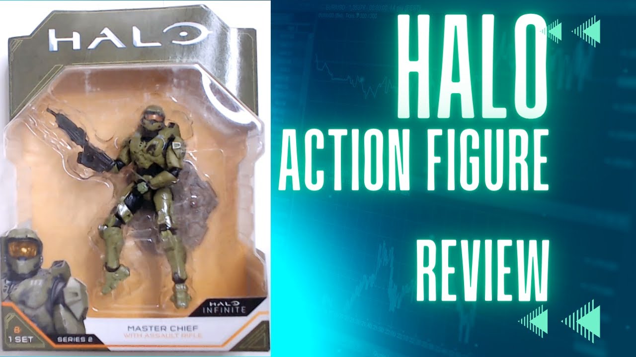 Halo Master Chief Assault Rifle Figure Review! - YouTube