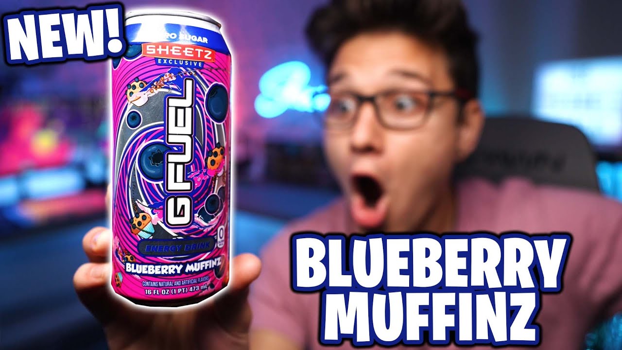 Blueberry Muffinz GFuel Flavor Review! - YouTube