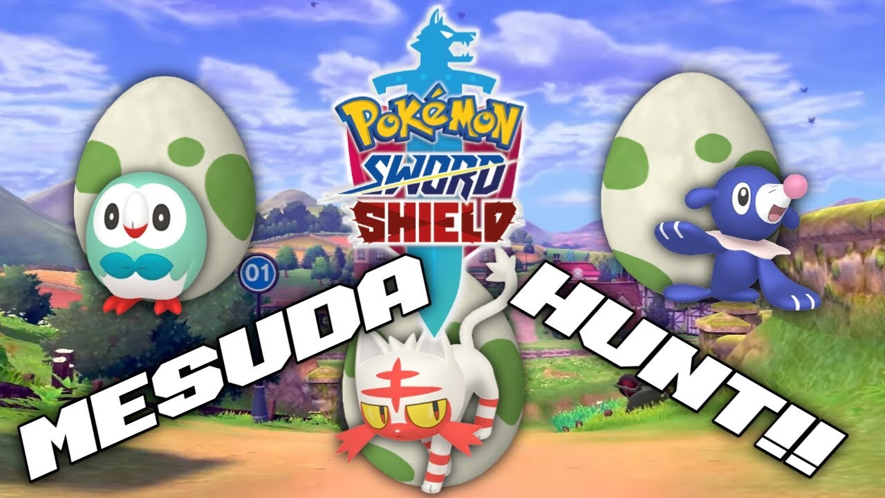 Masuda Hunting Gen 7 Starters in Sword and Sheild! Ft ...