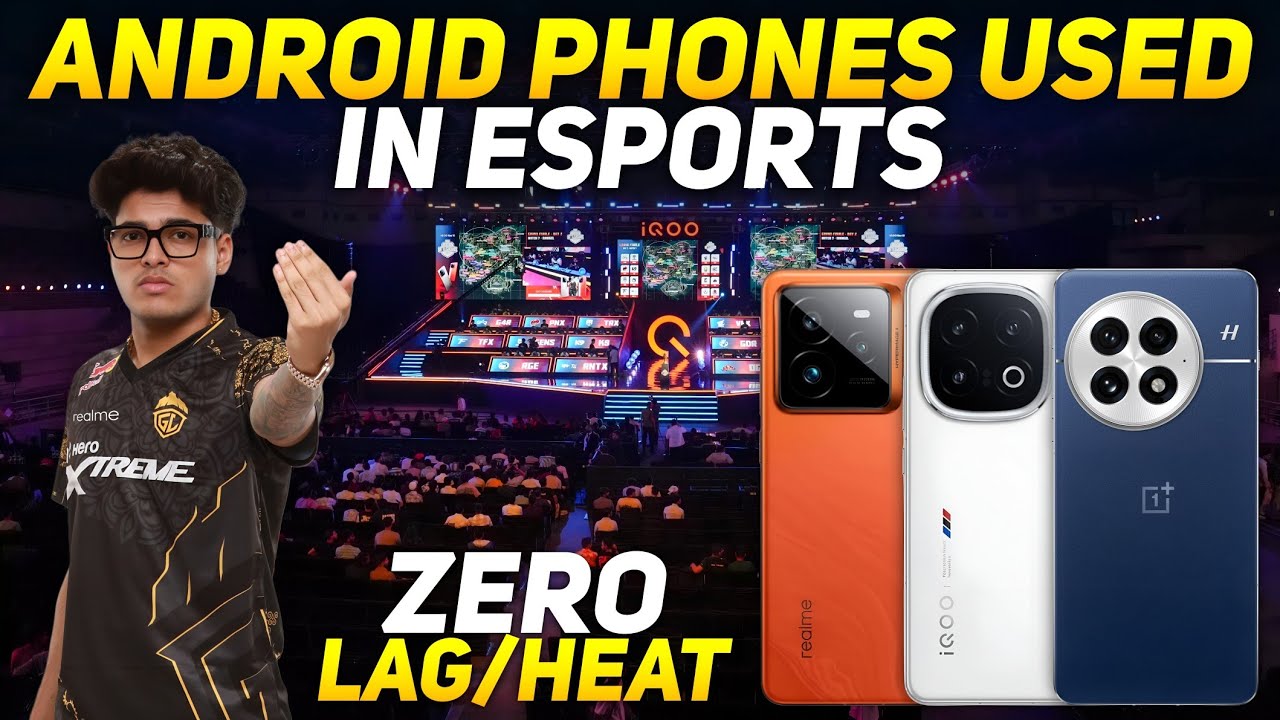 Gaming Phone Used By eSports Players 🥶 Best 120 Fps Bgmi Gaming Mobile ...