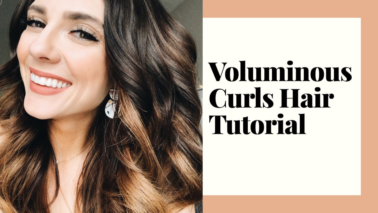 Voluminous Waves Hair Tutorial #voluminouswaves #hairtutorial - YouTube
