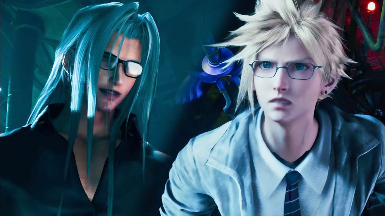 Cloud & Sephiroth in Casual Outfits - FINAL FANTASY 7 REMAKE - YouTube