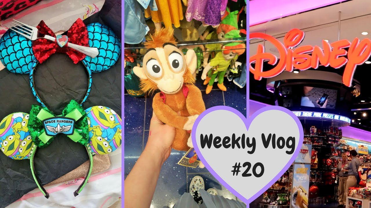 Weekly Vlog #20 | Opening Disney Packages & Disney Store Tour! - YouTube